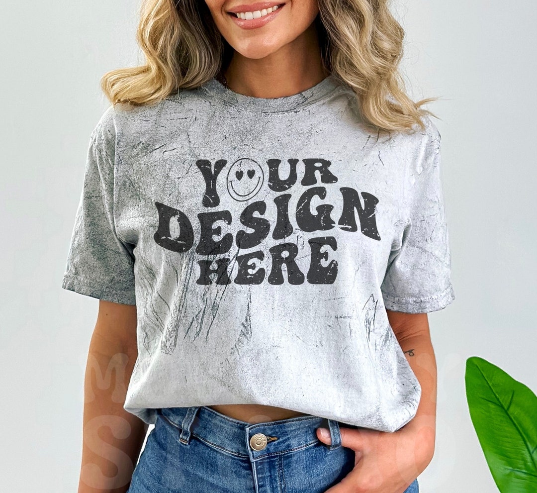 Comfort Colors 1745 Smoke, Comfort Colors Color Blast, Smoke Mockup ...
