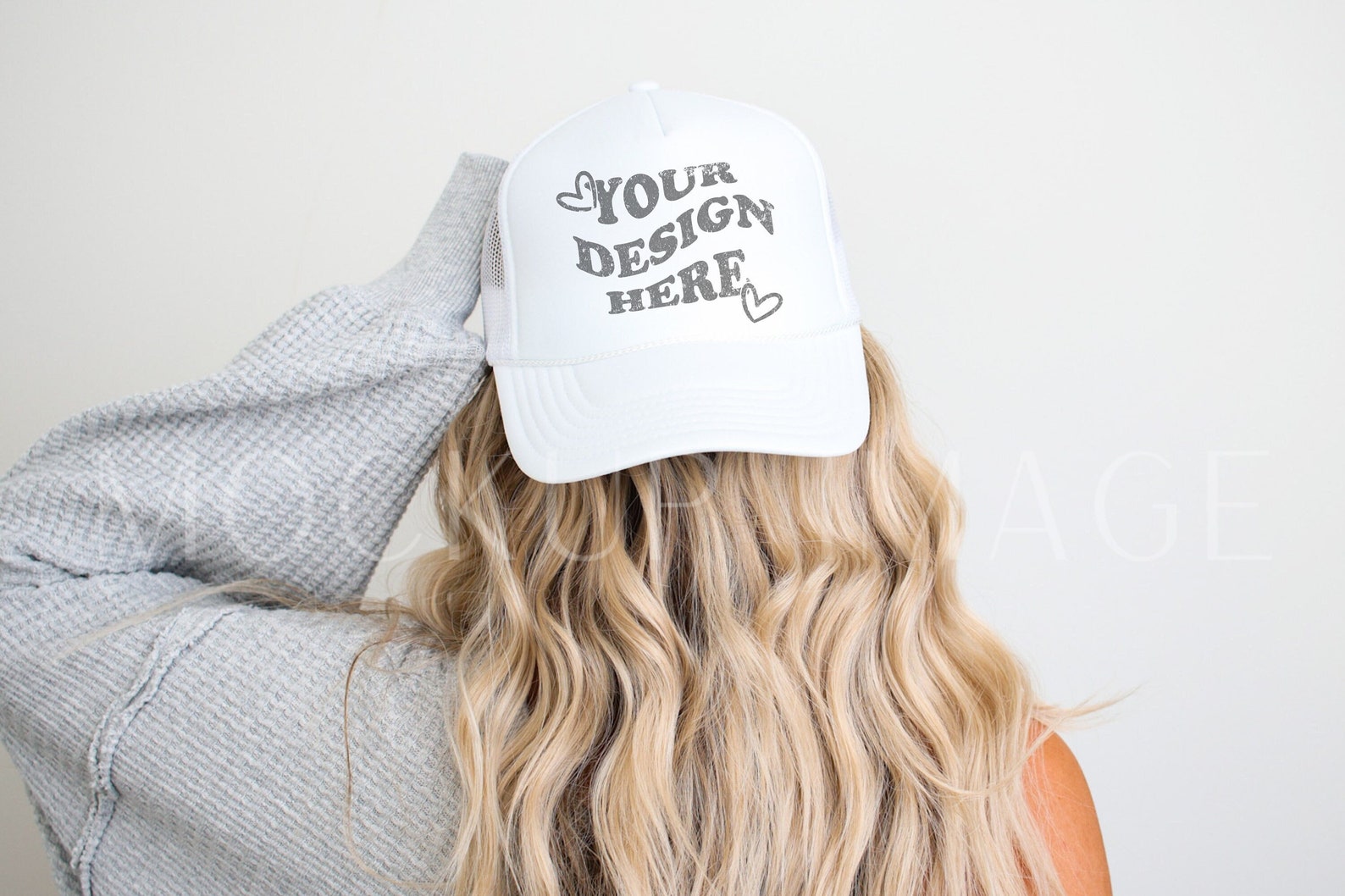 White Otto Foam Trucker Hat Mockup, Baseball Cap Mockup (PNG) - Etsy
