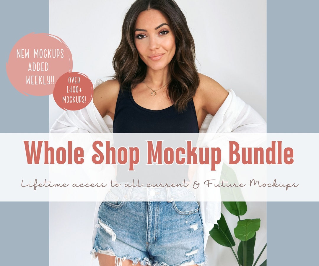 Whole Shop Mockup Bundle, Entire Shop Bundle, Full Access Shop Pass ...
