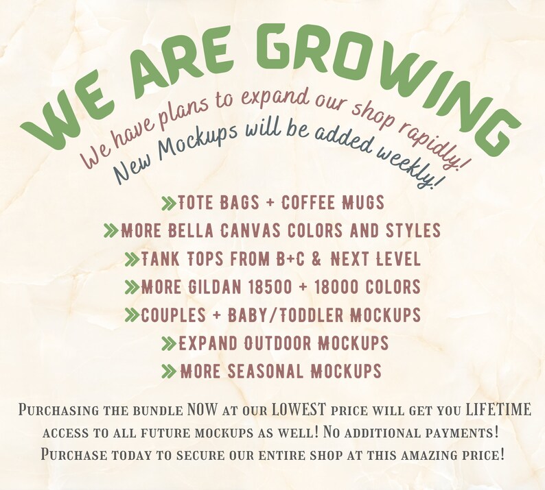 Whole Shop Mockup Bundle Entire Shop Bundle Full Access Shop - Etsy