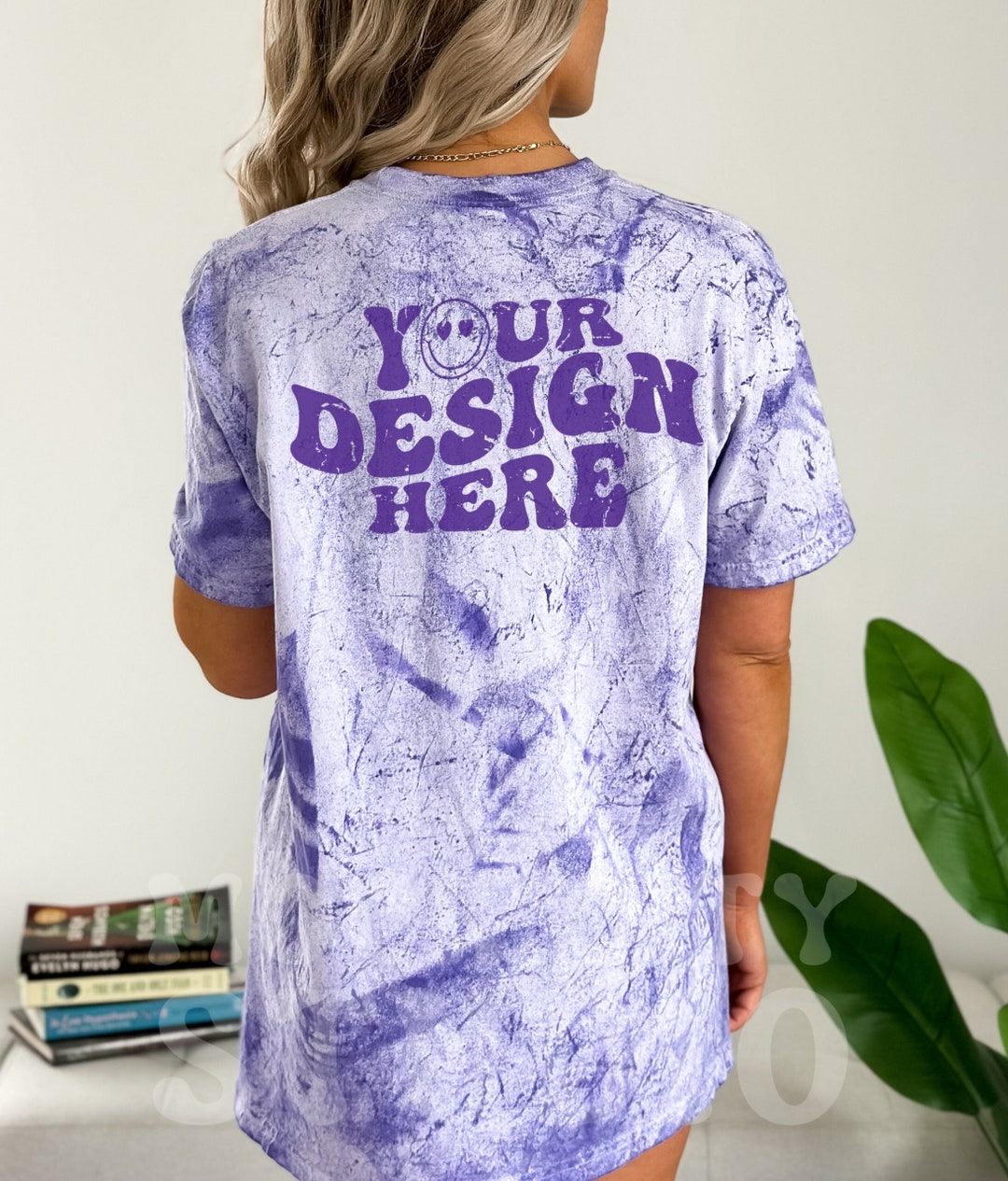 Comfort Colors 1745 Amethyst, Comfort Colors Color Blast, Back of Shirt ...