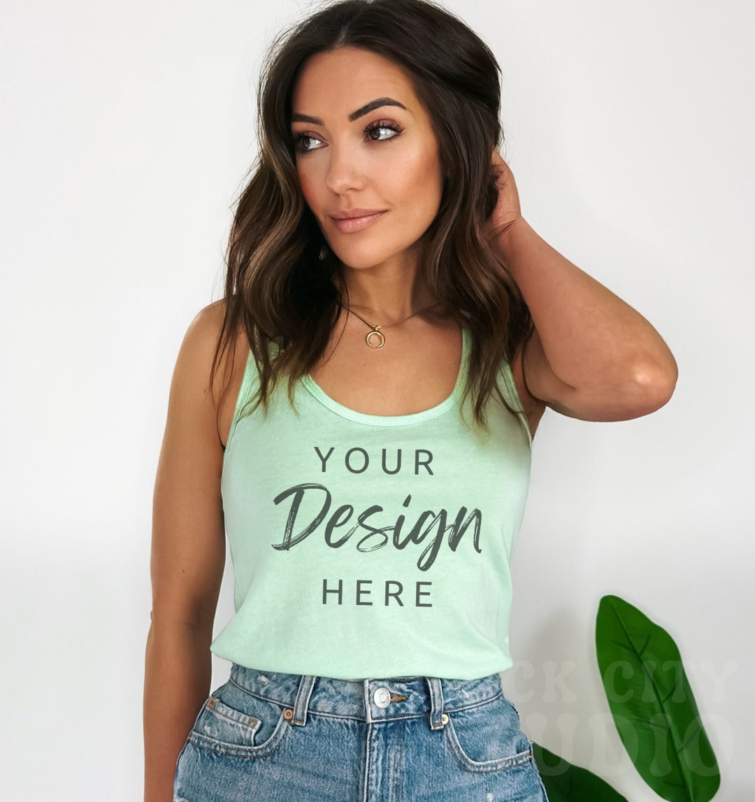 Next Level 1533 Mockup, Mint Green Mockup, Mint Next Level 1533 ...
