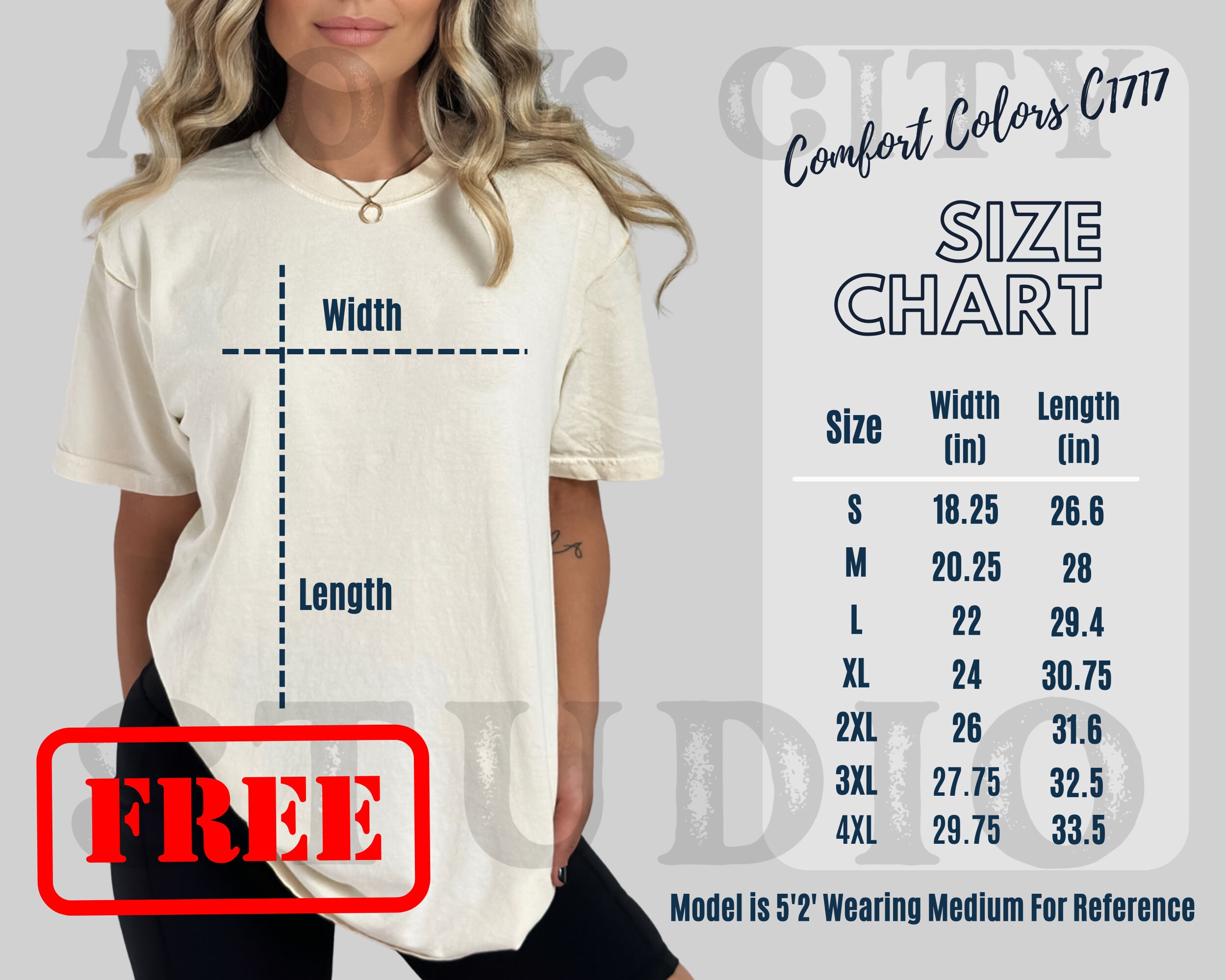Comfort Colors C1717 Ivory Shirt Mockup Tshirt Mockup Ivory - Etsy