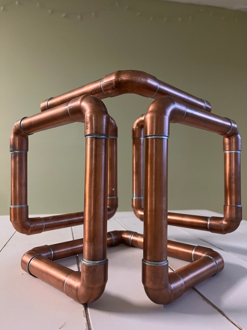 Copper Infinity Cube • 10”x10” • 3/4” Copper (made to Order) - Etsy