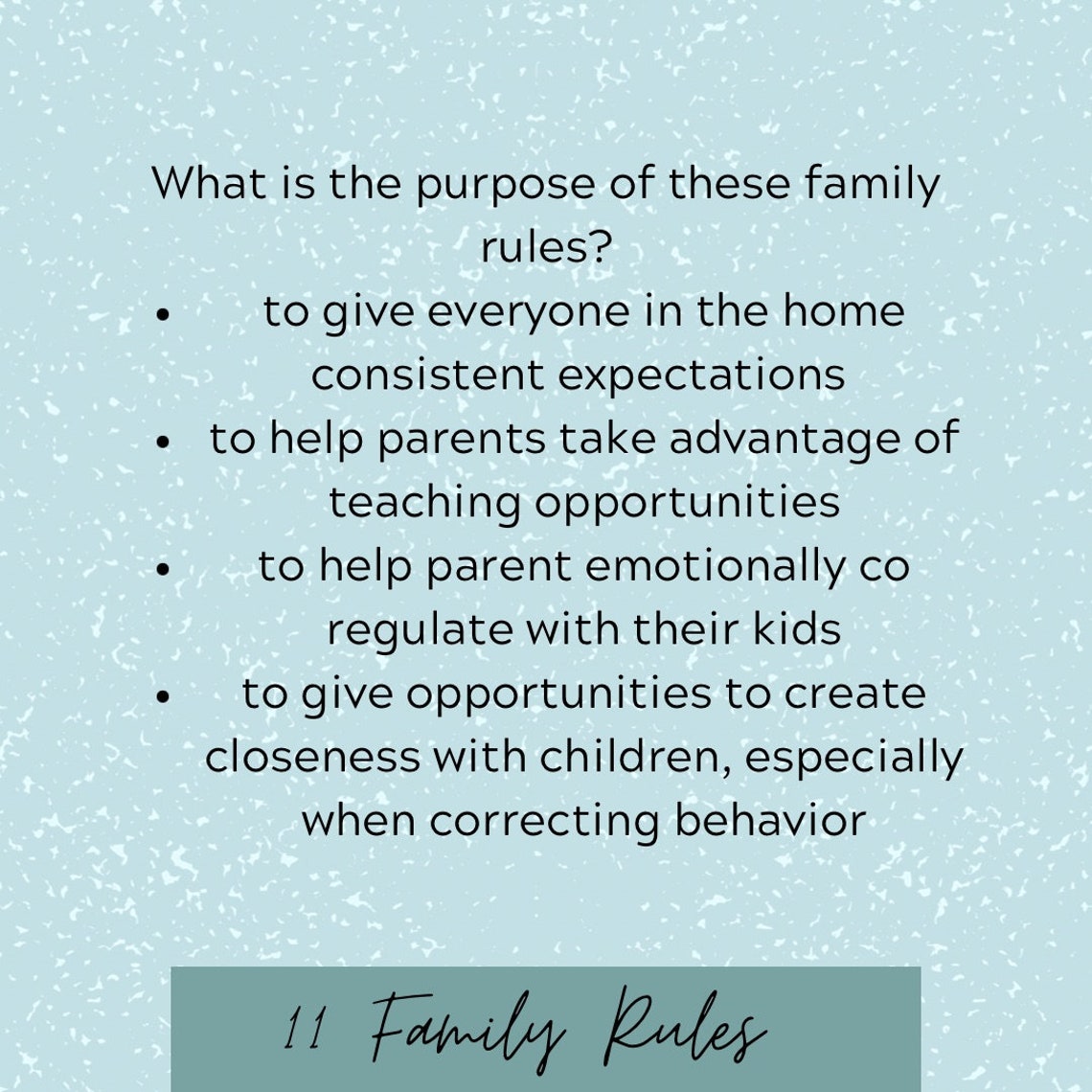Christian Family Rules Print: Kids Behavior, Homeschool Decor (digital ...