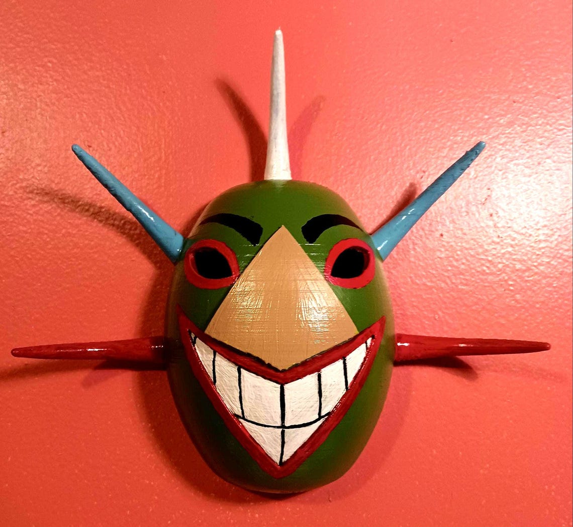 Puerto Rico, Vejigante, Loiza, Carnival, Carnaval, Boricua, 3D Print - Etsy