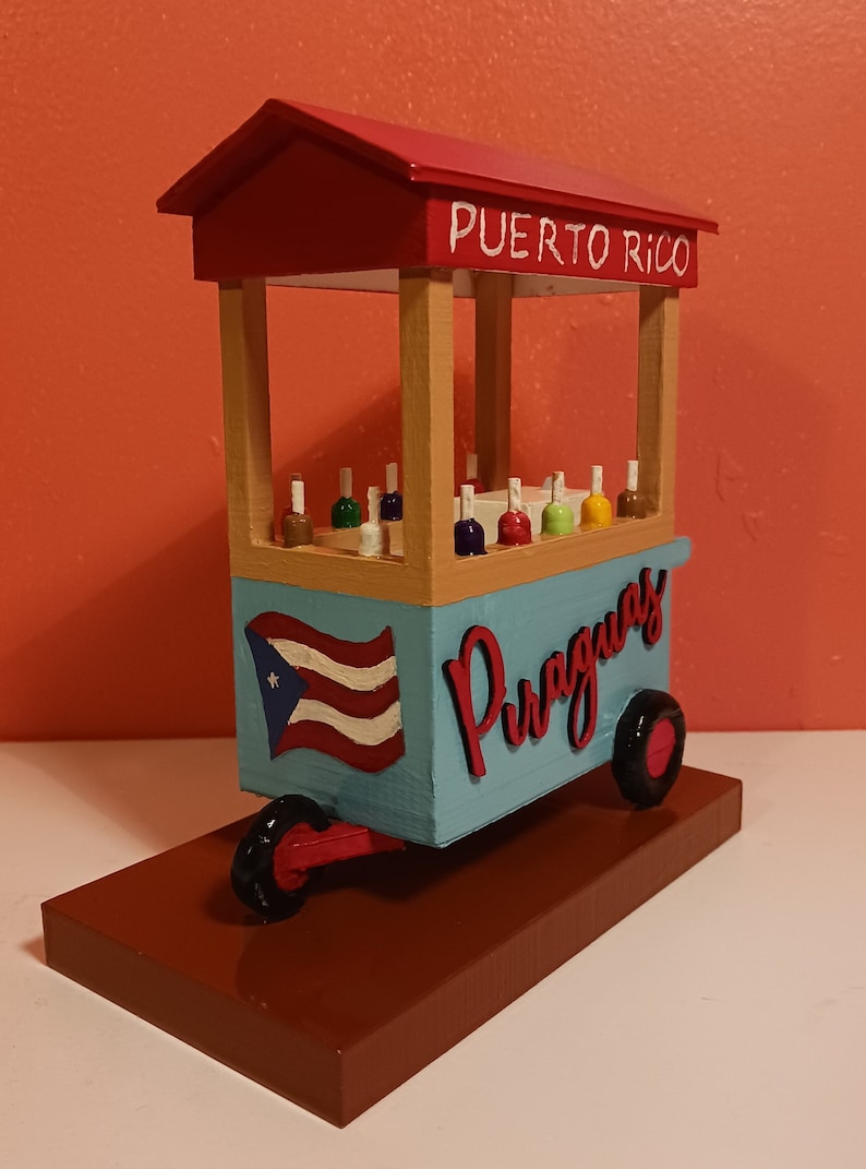 Carrito De Piraguas, Puerto Rico, Boricua, Viejo San Juan, 3D Printing ...