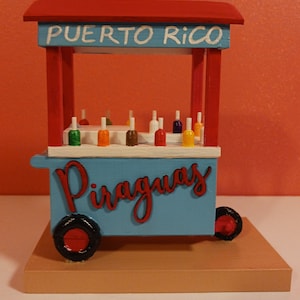Carrito De Piraguas, Puerto Rico, Boricua, Viejo San Juan, 3D Printing ...