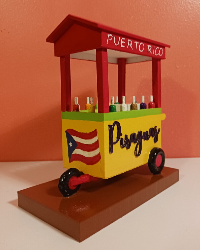 Carrito de Piraguas Puerto Rico Boricua Viejo San Juan - Etsy México