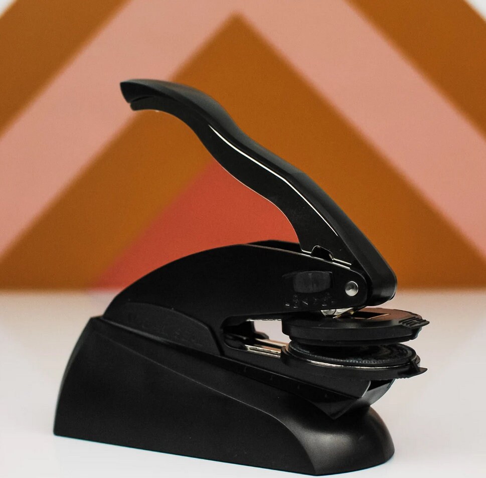 Modern Address Embosser Personalized Embosser for Stationary - Etsy