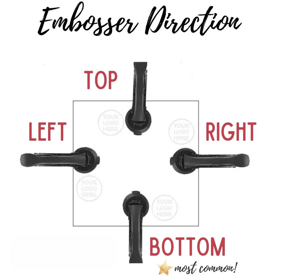 Modern Address Embosser Personalized Embosser for Stationary - Etsy