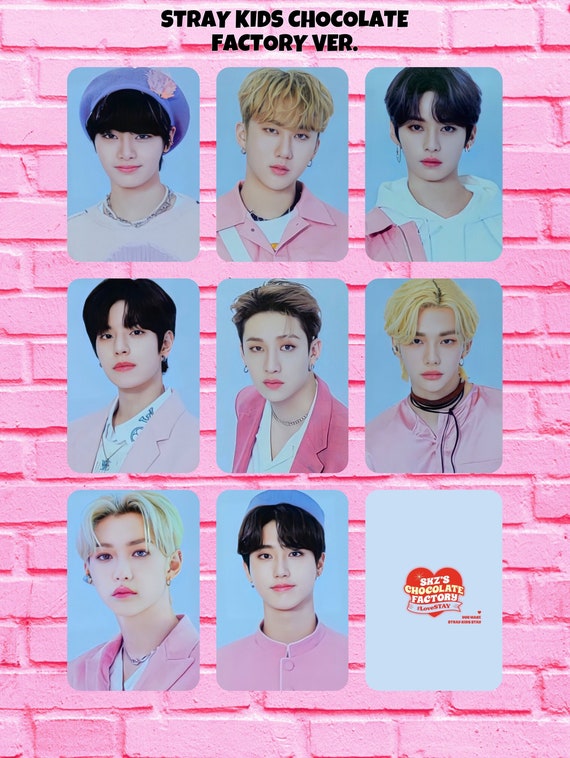 STRAY KIDS PHOTOCARD Skz Chocolate Factory Version - Etsy France