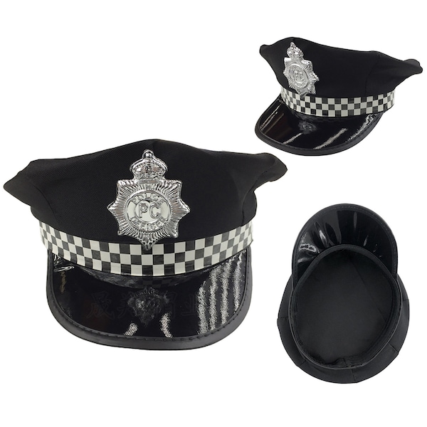 Police Officer Hat - Etsy UK
