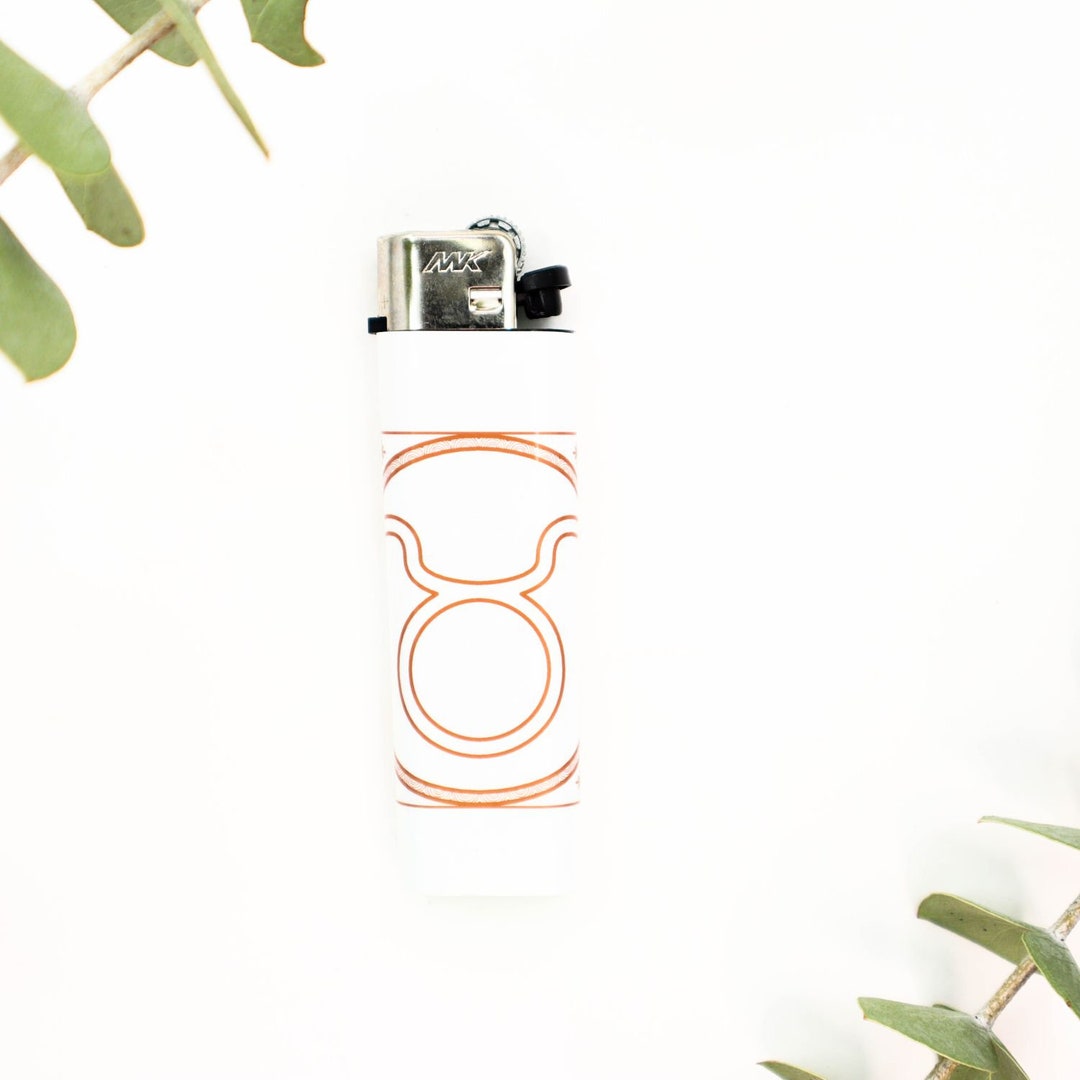 Taurus Zodiac Sign Gift Lighter Original Printed Artwork Designs Modern ...