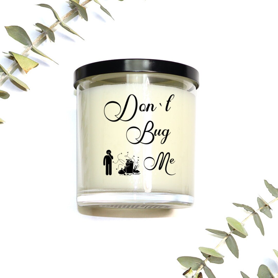 Don't Bug Me - Stinky Trash | Scented Candles Birthday Soy Wax Funny ...