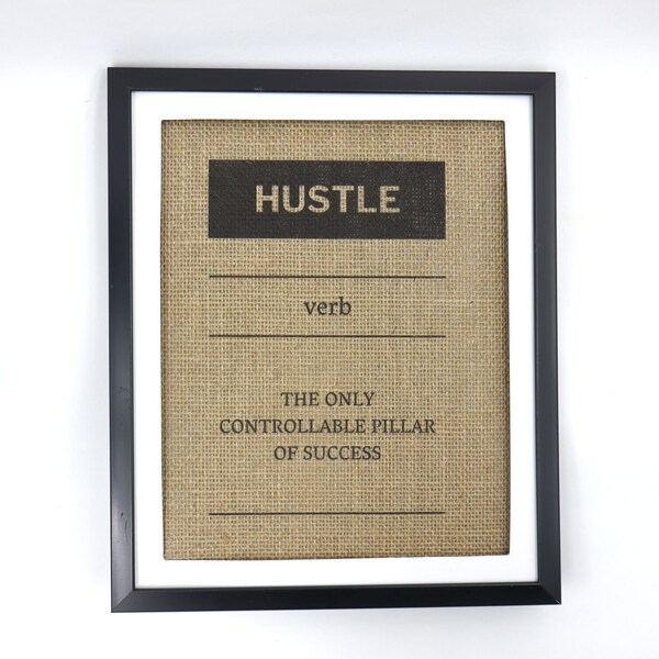 Hustle the Only Pillar of Success - Etsy