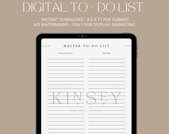 DIGITAL NOTES JOURNAL | Boho/ Modern/ Simple | iPad | Phone | Goodnotes ...