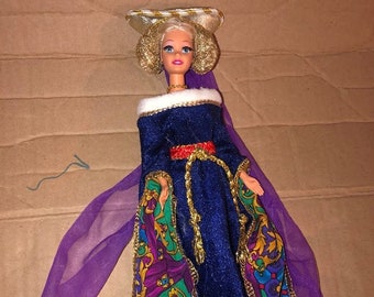 Medieval Lady Barbie Doll - Etsy