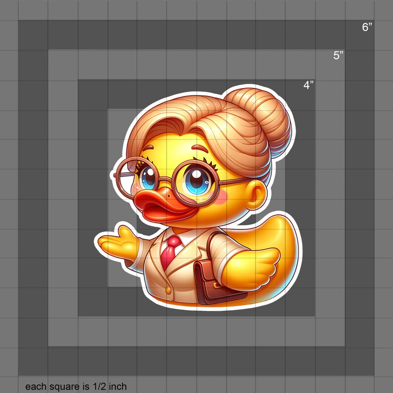 Teacher Ducking Sticker, Rubber Duck, Offroad Sticker, Trail Sticker ...