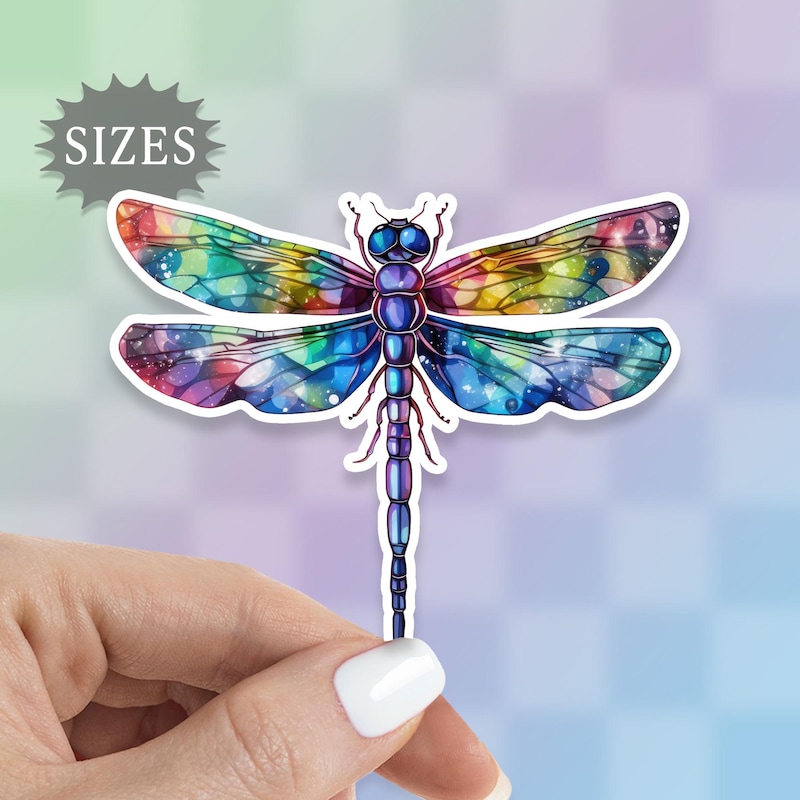 Dragonfly Sticker - Etsy