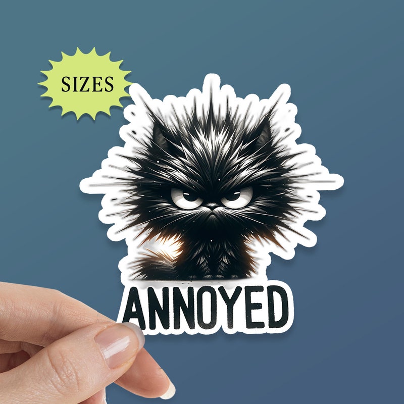 Angry Kitty - Etsy