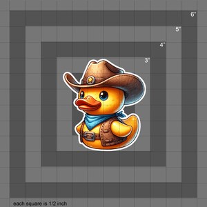 Cowboy Ducking Sticker, Rubber Duck, Offroad Sticker, Trail Sticker ...
