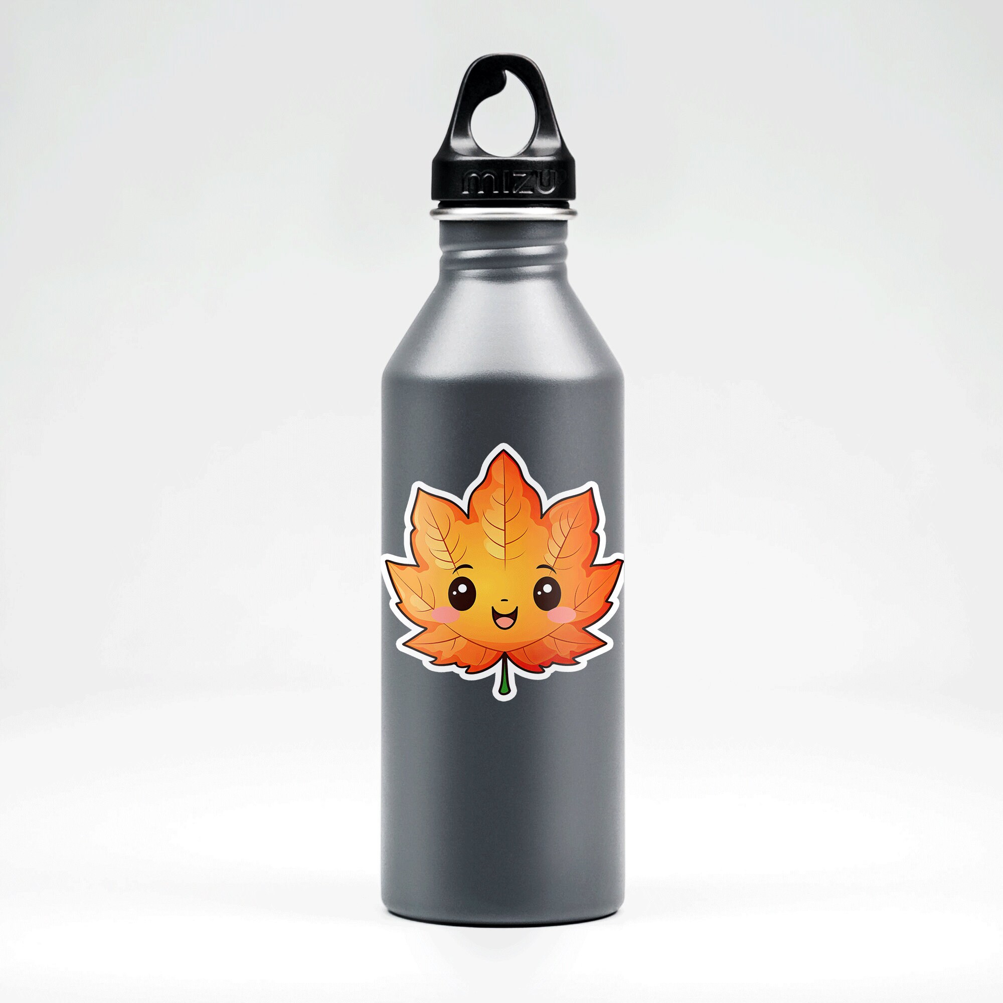 Kawaii Cute Maple Fall Leaf Sticker Autumn Sticker Fall - Etsy