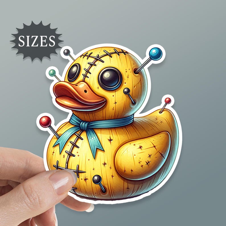 Voodoo Ducking Sticker, Rubber Duck, Offroad Sticker, Trail Sticker ...