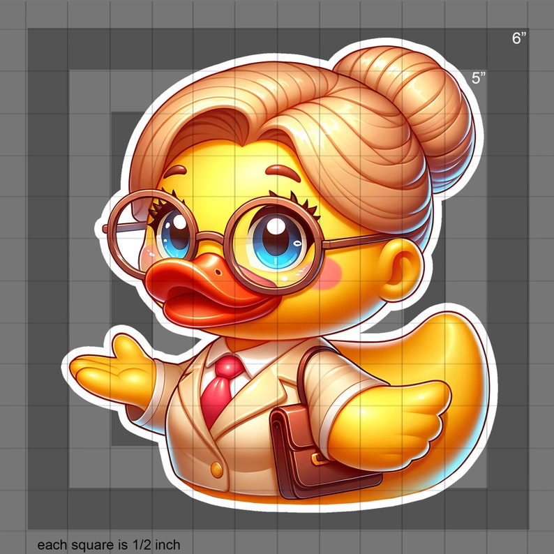 Teacher Ducking Sticker, Rubber Duck, Offroad Sticker, Trail Sticker ...