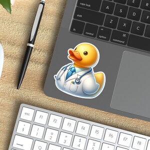 Doctor Rubber Duck Sticker, Nurse RN Ducking Decal, Offroad Trail ...
