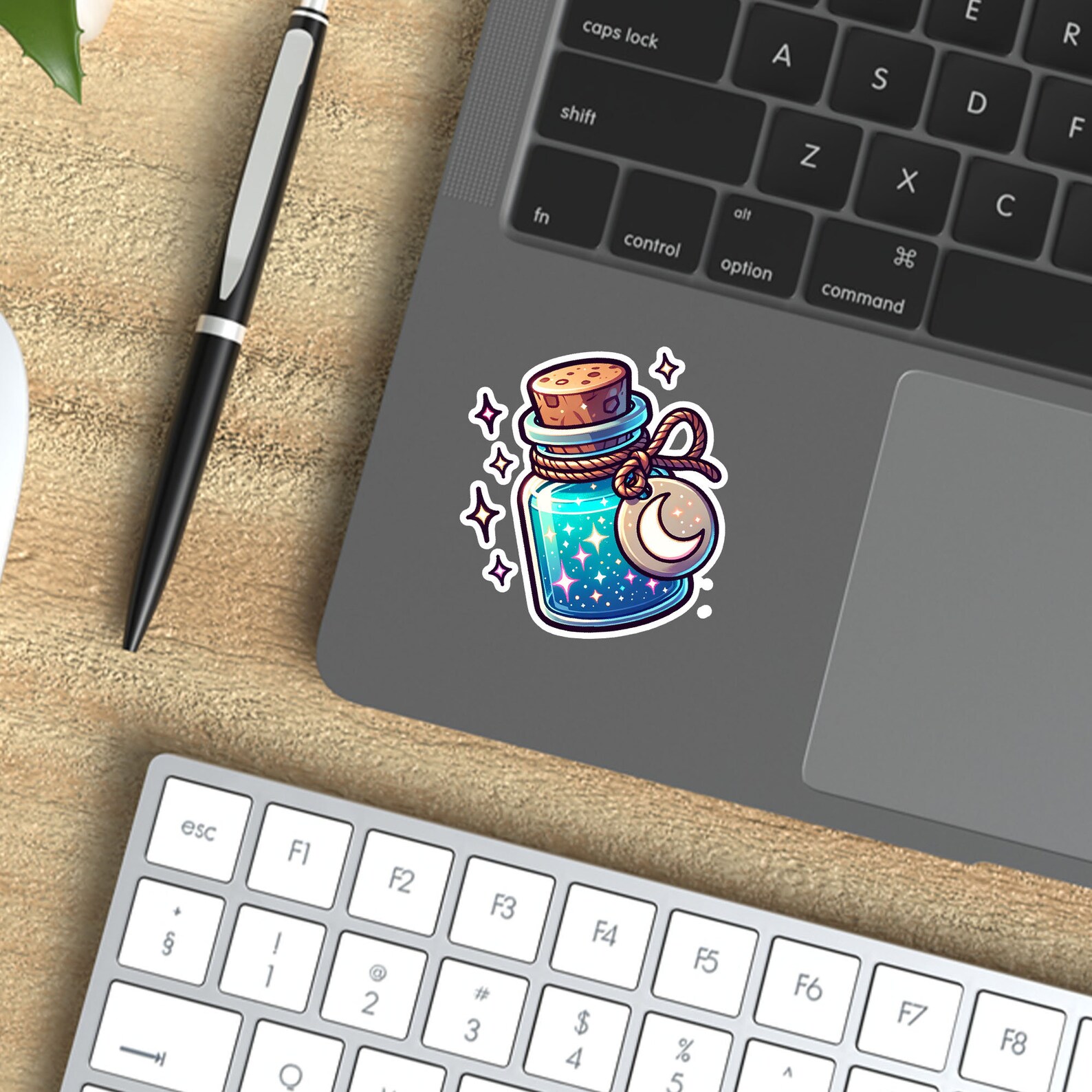 Magic Potion Jar Sticker: Waterproof Vinyl Decal - Etsy