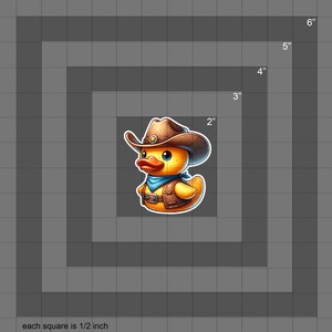 Cowboy Ducking Sticker, Rubber Duck, Offroad Sticker, Trail Sticker ...