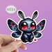 Cute Mothman Sticker, Monster Classic, Spooky Season Sticker, Halloween ...