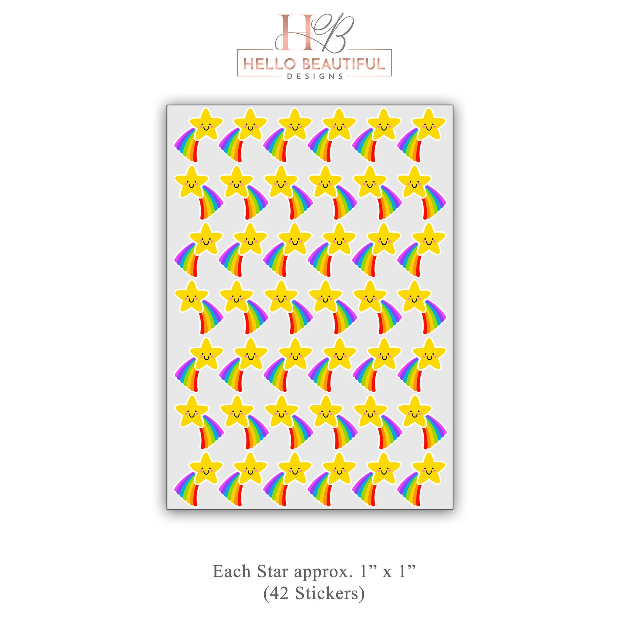 Shooting Star Stickers Teacher Stickers Classroom Stickers - Etsy