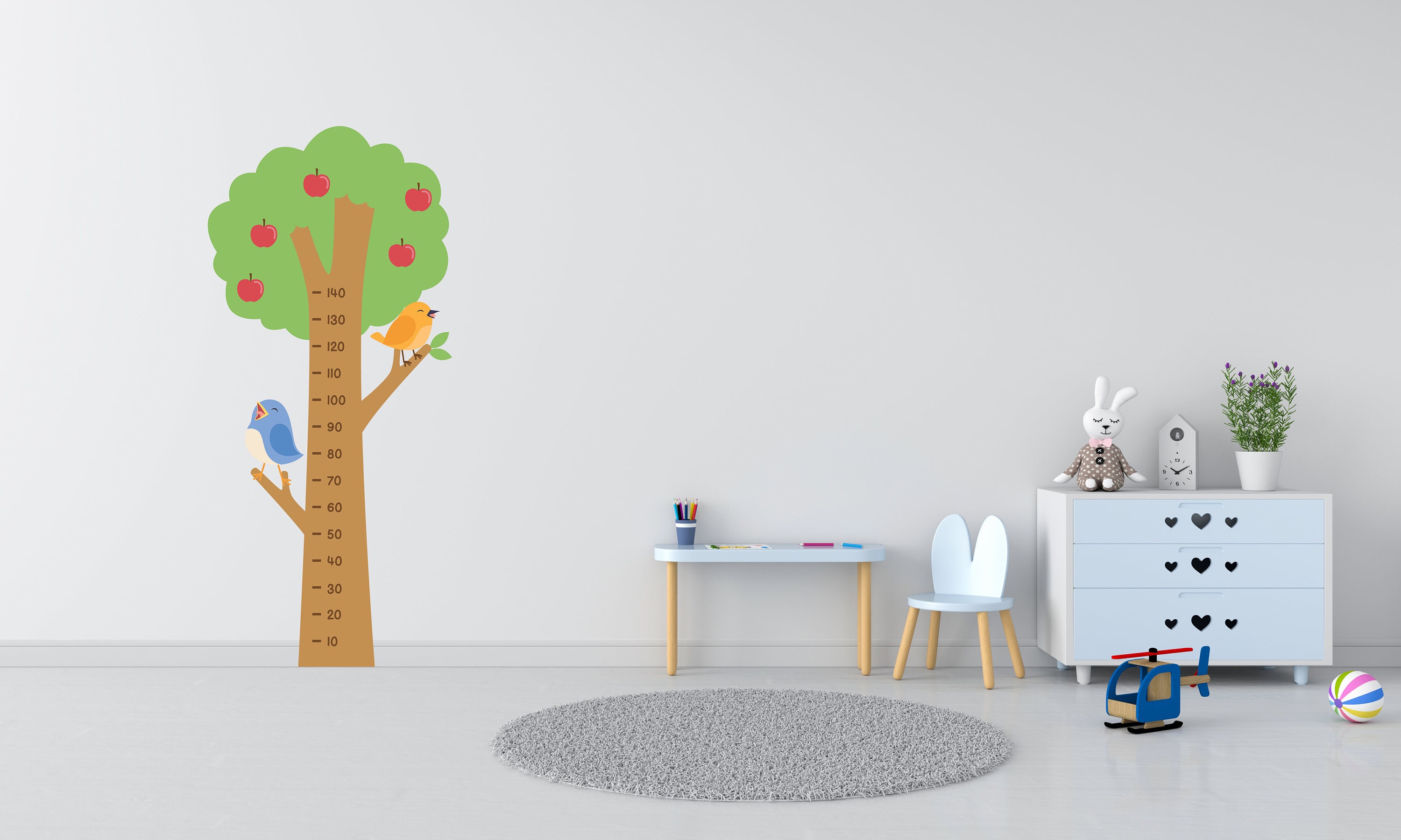Get Your Hands on Our Handmade Apple Tree Growth Chart Wall - Etsy