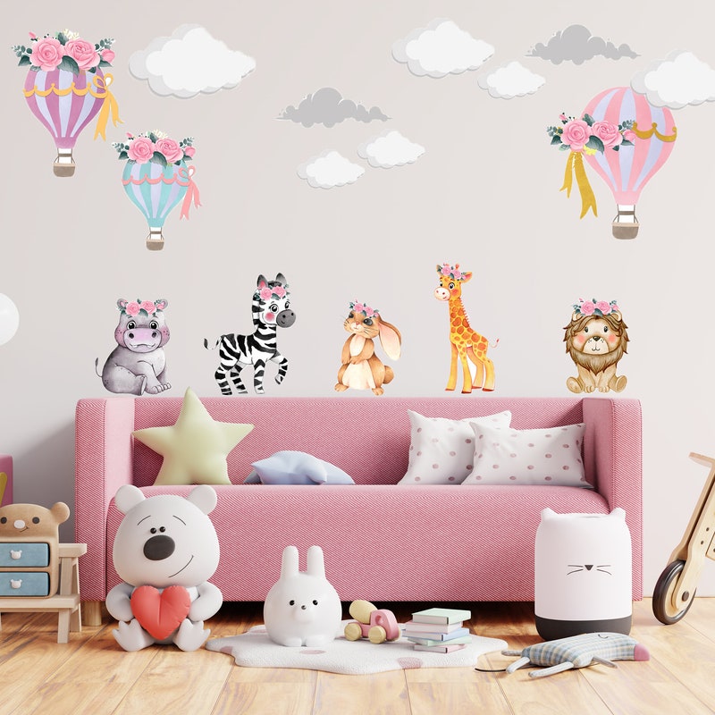 Animal Wall Stickers - Etsy