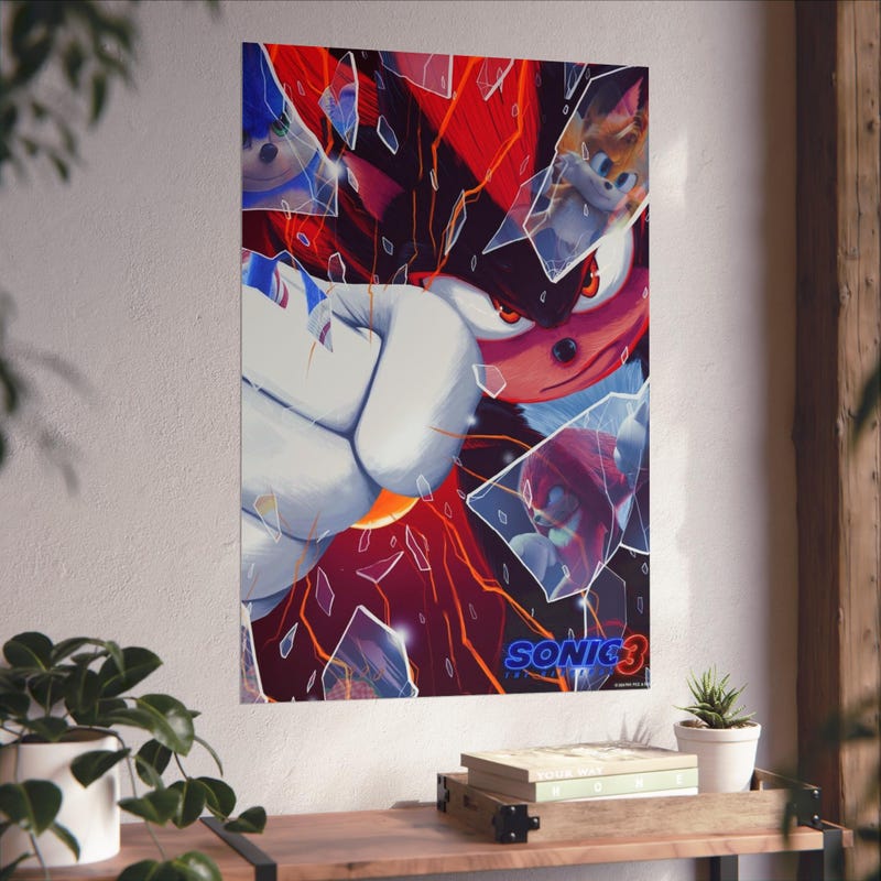 Shadow the Hedgehog Posters - Etsy