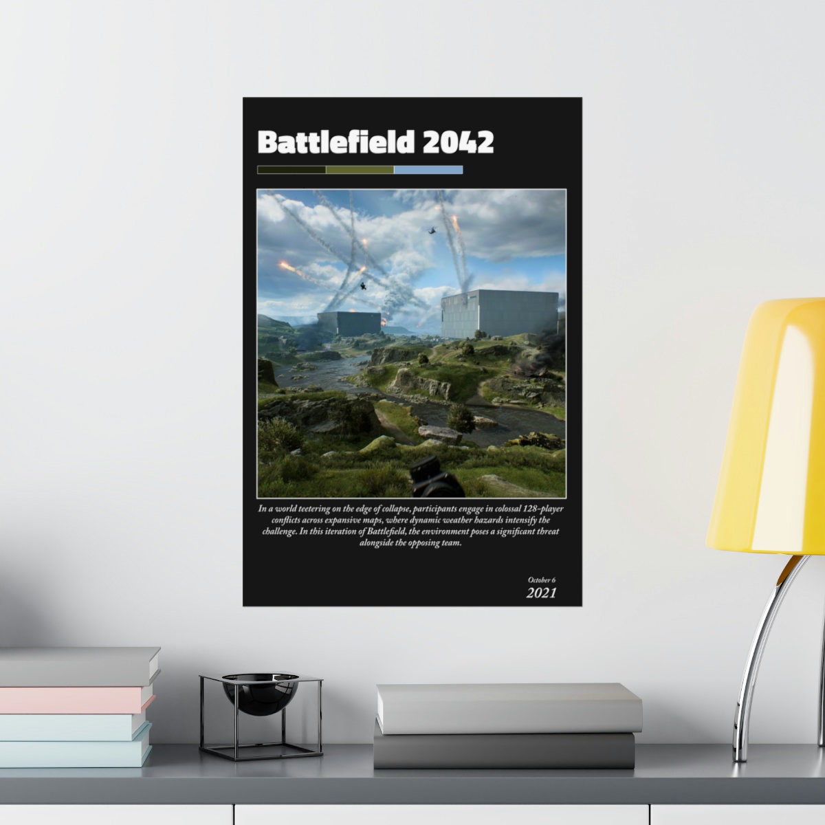 Battlefield 2042 Poster, Game Info Art, Video Game Vertical Poster ...