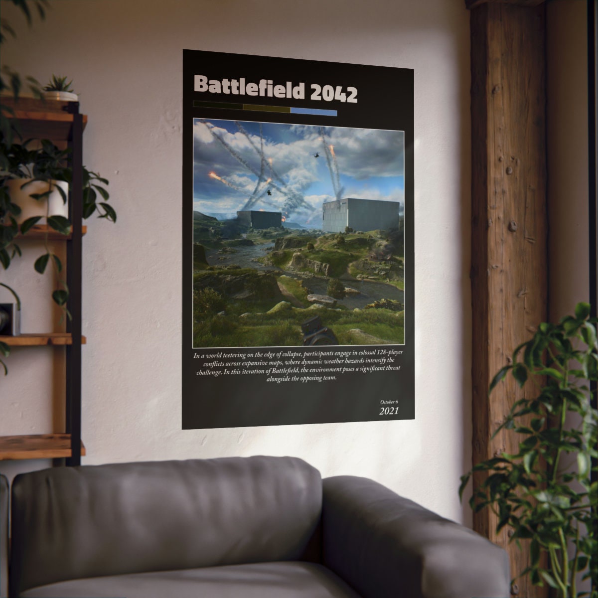 Battlefield 2042 Poster, Game Info Art, Video Game Vertical Poster ...