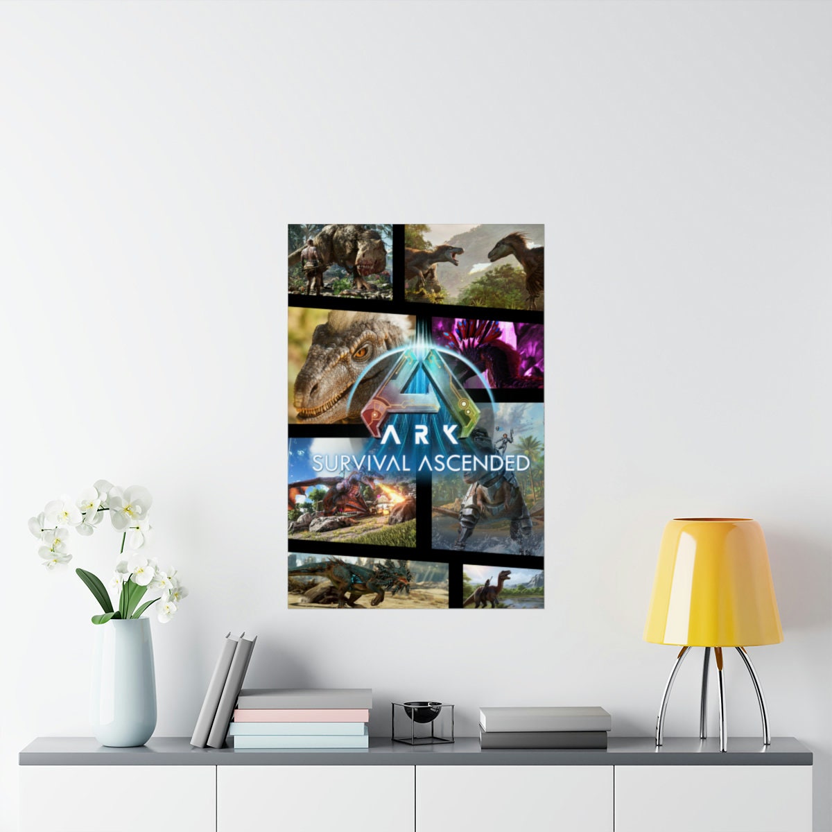 ARK Survival Ascended Game Cover Poster Video Game Art - Etsy