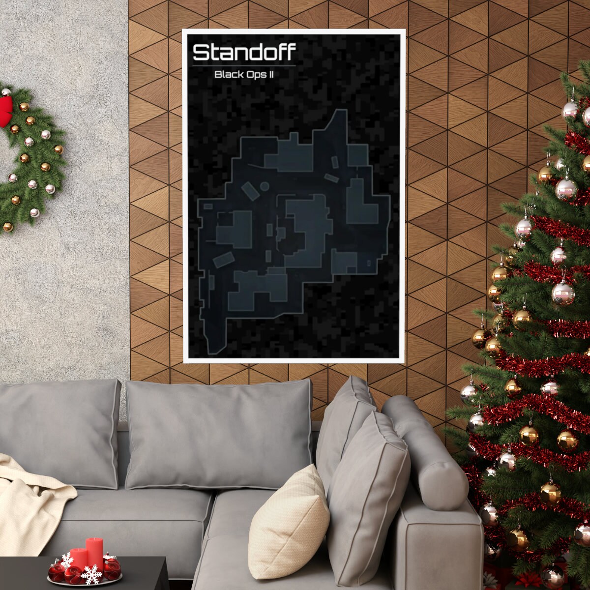 Call of Duty: Black Ops 2 Standoff Map Game Art Video Game - Etsy