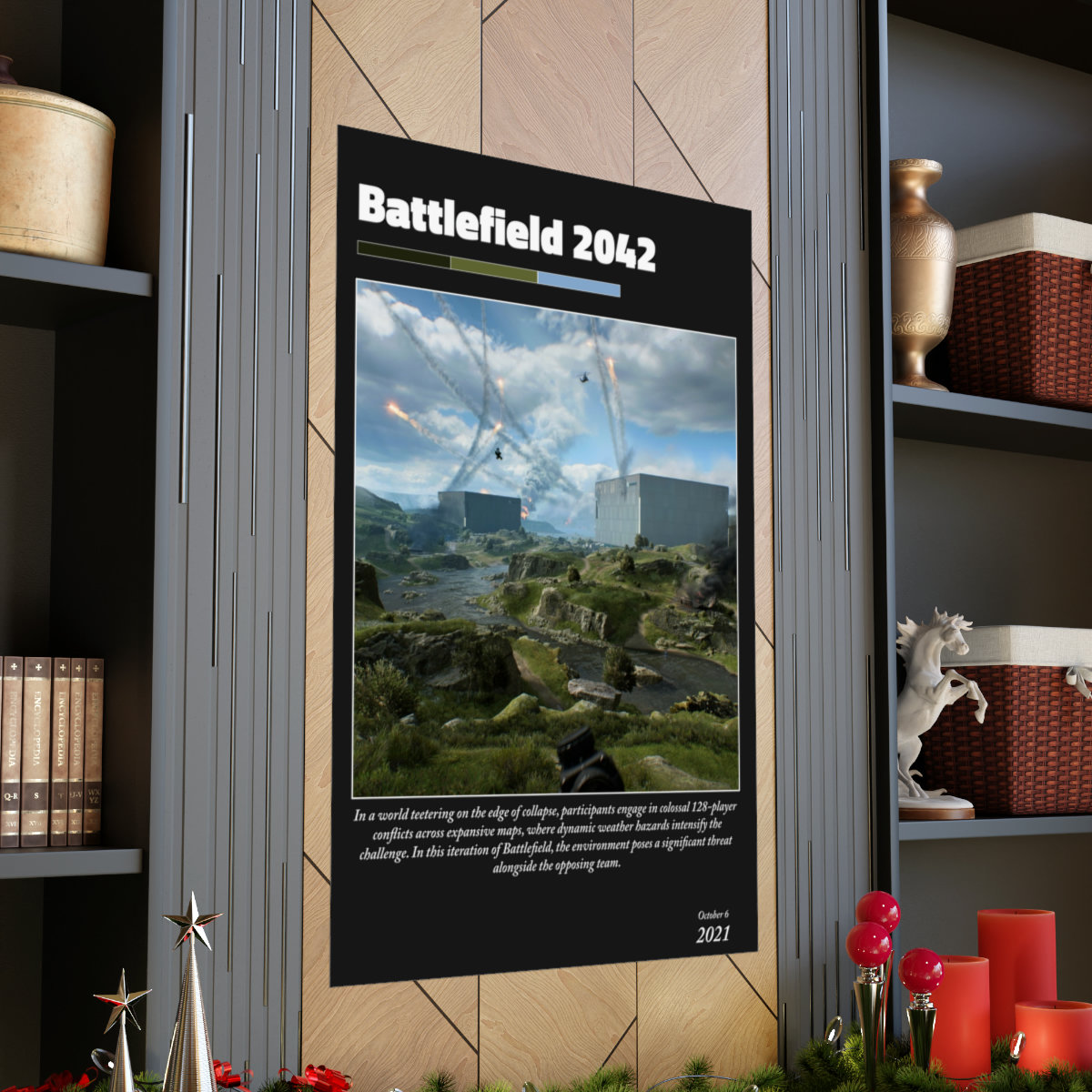 Battlefield 2042 Poster, Game Info Art, Video Game Vertical Poster ...