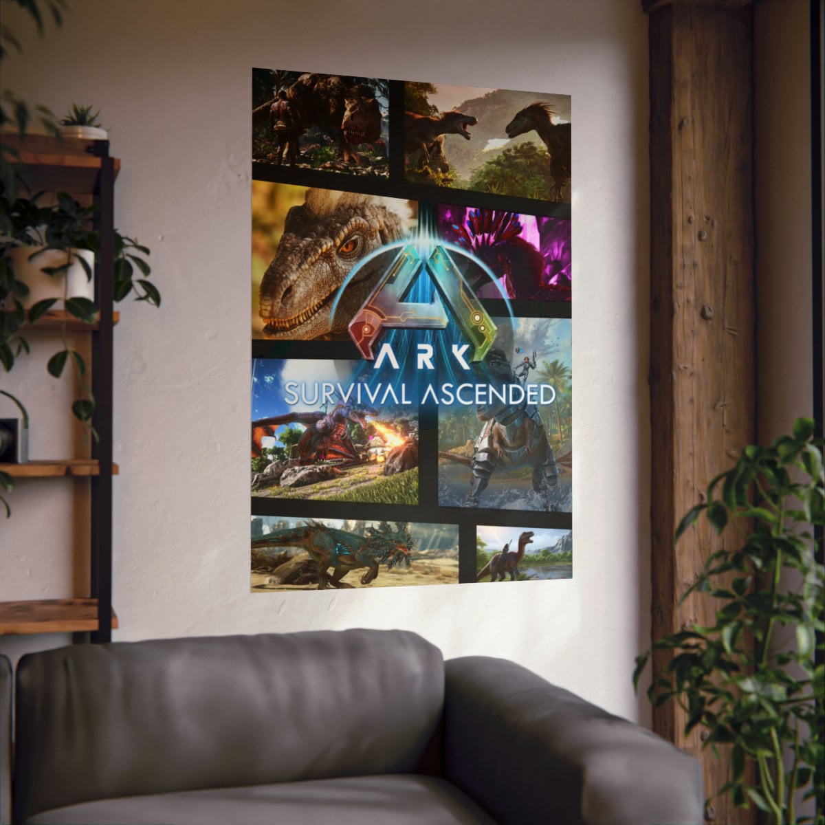 ARK Survival Ascended Game Cover Poster Video Game Art - Etsy