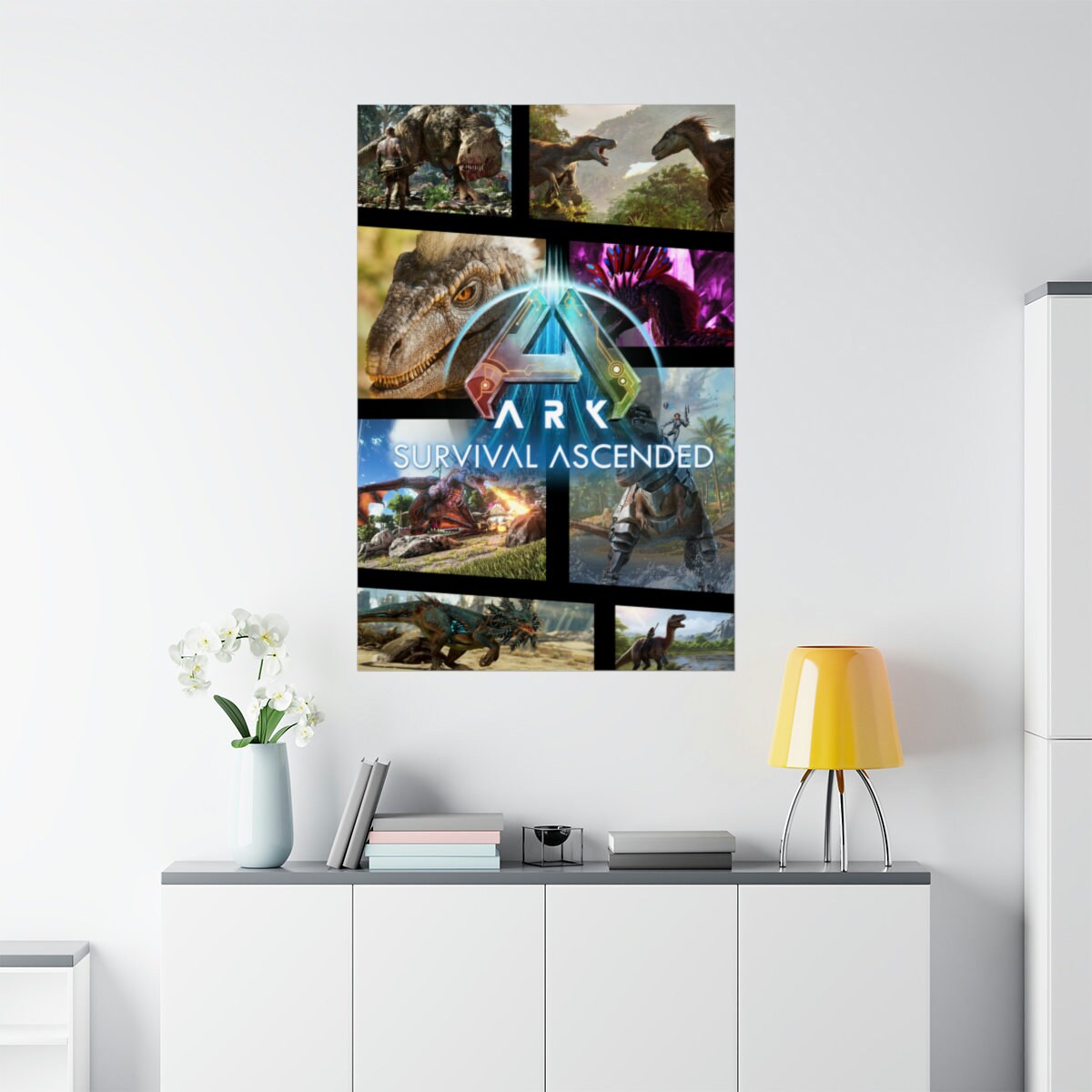ARK Survival Ascended Game Cover Poster Video Game Art - Etsy