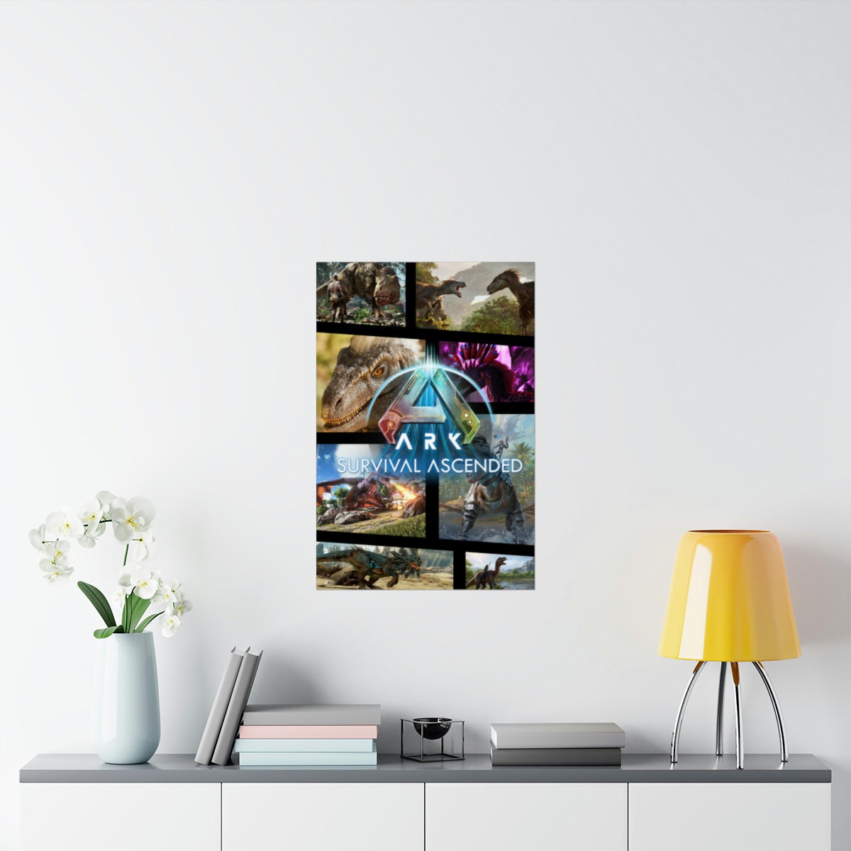ARK Survival Ascended Game Cover Poster Video Game Art - Etsy