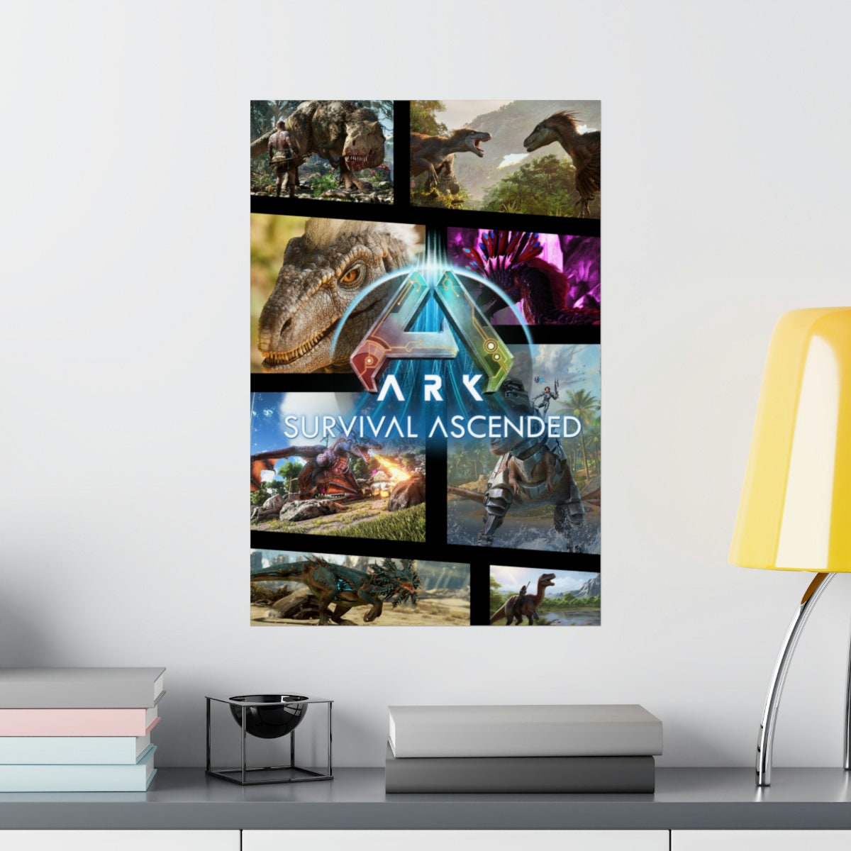 ARK Survival Ascended Game Cover Poster Video Game Art - Etsy