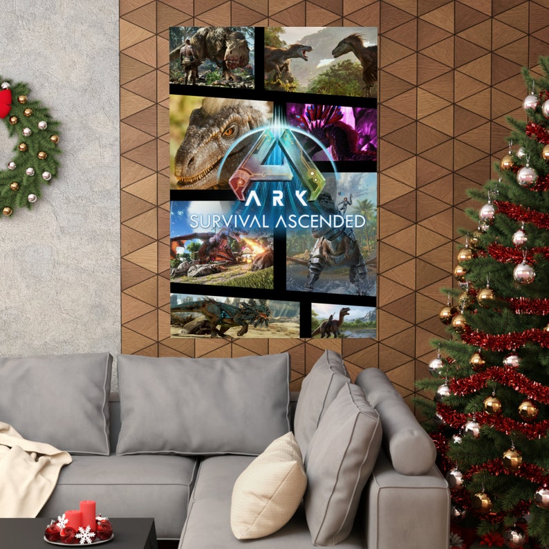 ARK Survival Ascended Game Cover Poster Video Game Art - Etsy
