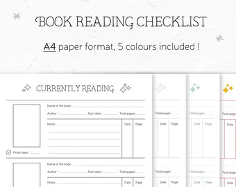 Printable Currently Page - Etsy