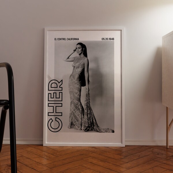 Cher Art Print - Etsy