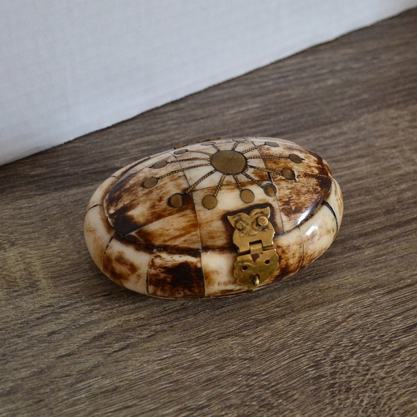 Bone Inlay Box - Etsy